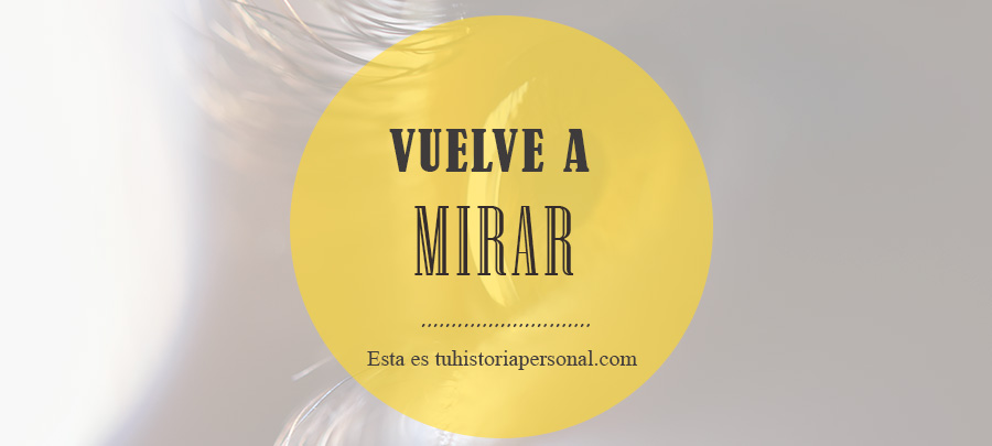 Aprende a mirar a las personas que tienes a tu alrededor